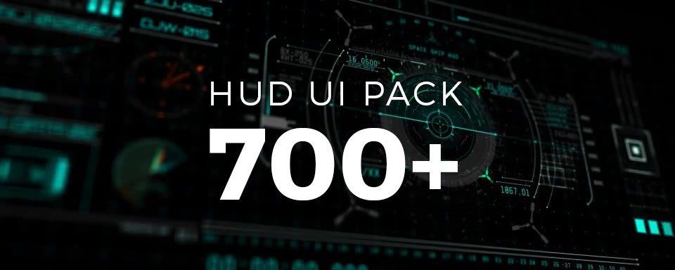 Hud UI Pack 700+ for After Effects – Go Viral